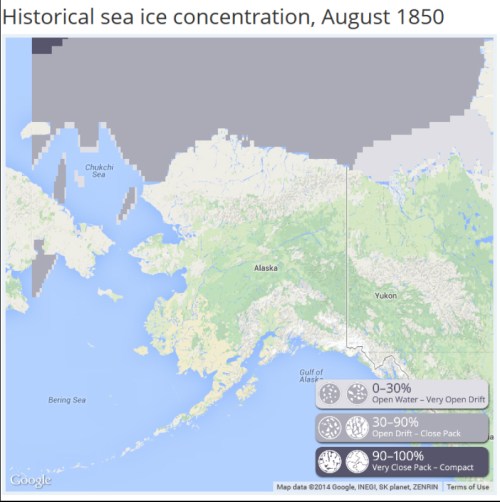 Chukchi-Beaufort sea ice atlas: check out polar bear habitat 1850-2013 ...
