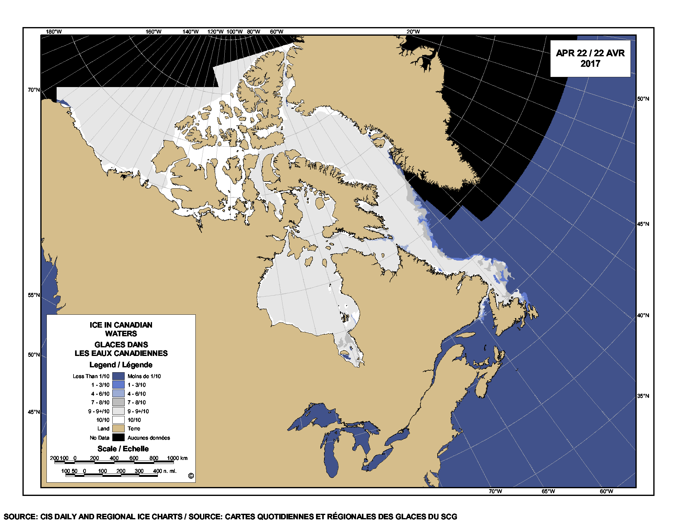 Sea ice off Newfoundland thickest ever yet another polar bear comes ...