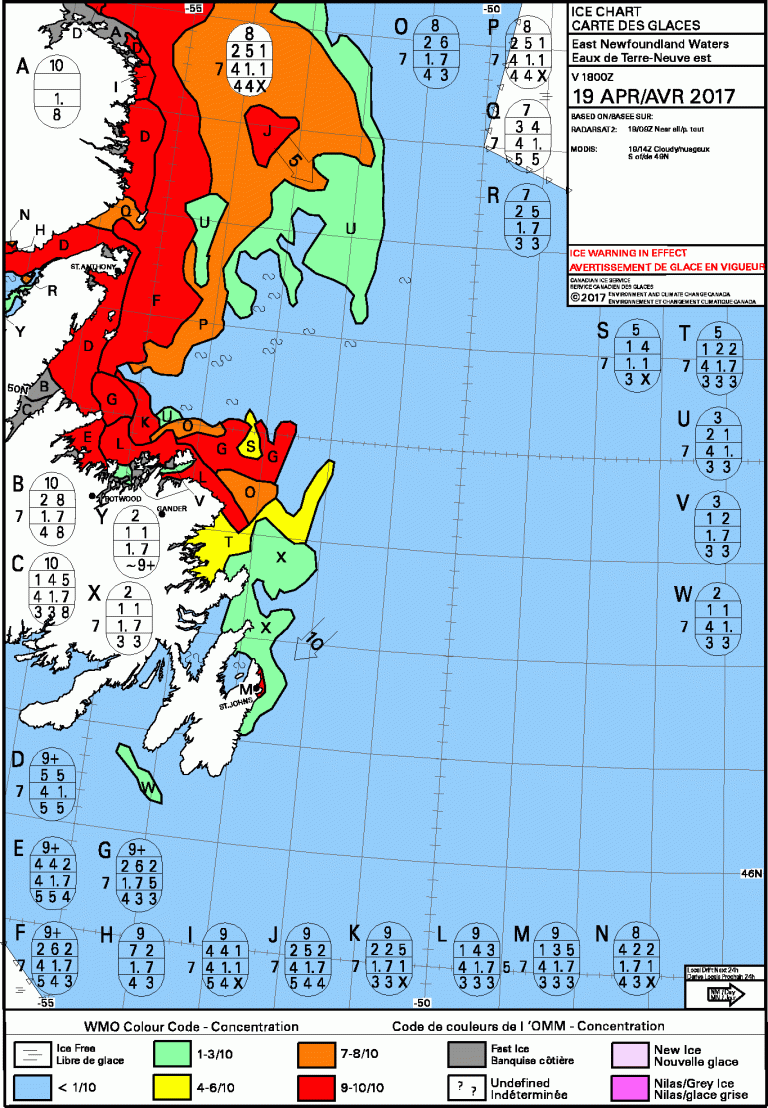 Polar bear sightings and sea ice conditions in Newfoundland & Labrador ...